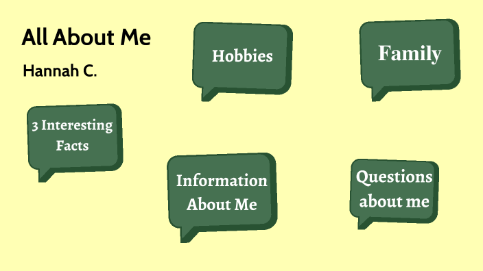 All About Me by Hannah Cardwell on Prezi