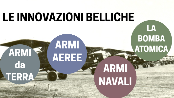 Le innovazioni belliche by antonio blanchi on Prezi