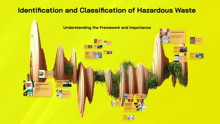 Identification and Classification of Hazardous Waste by Imen Rabii on Prezi