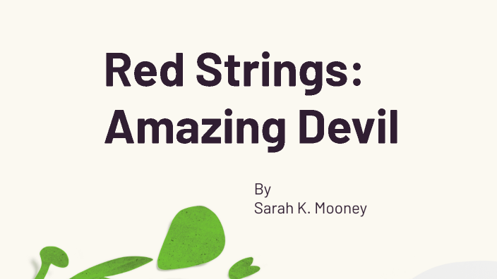 The Amazing Devil by Sarah Mooney on Prezi