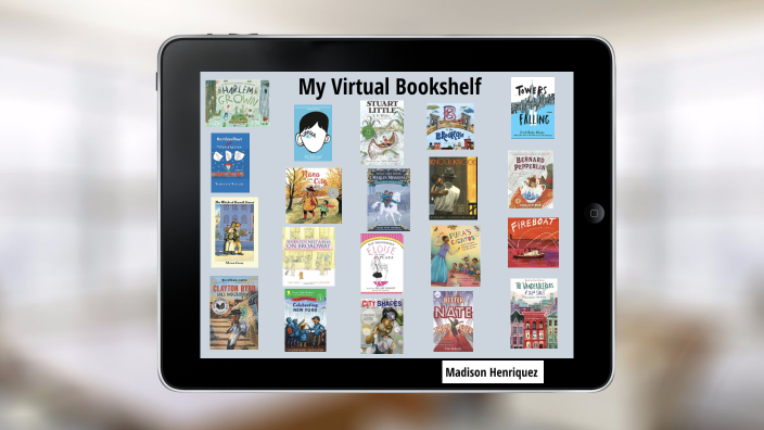My Virtual Bookshelf by Madison Henriquez on Prezi