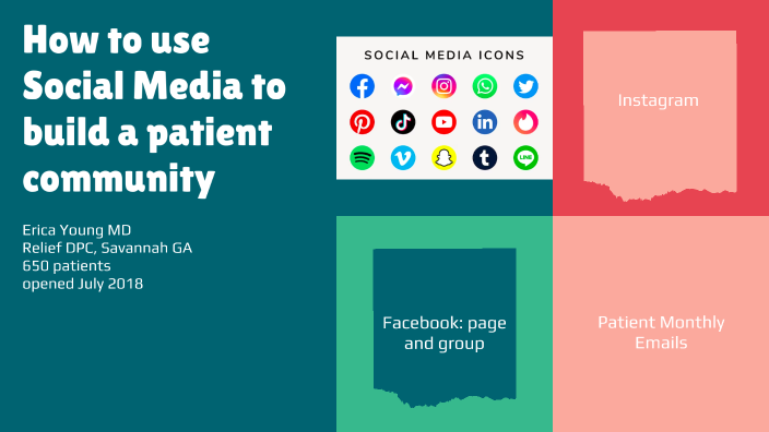 How to use social media to build a patient community by Erica Young on ...