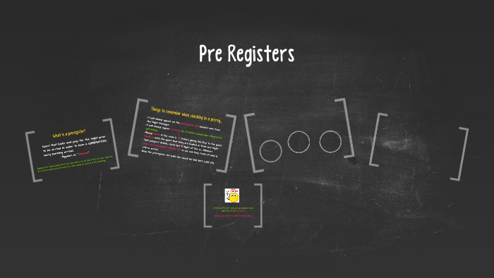 Pre Registers by Catrinel Negru on Prezi