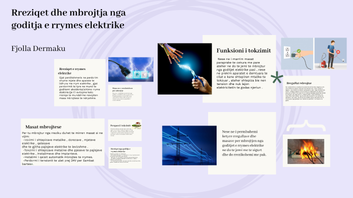 rreziqet dhe mbrojtja nga goditja e rrymes elektrike by fjolla dermaku ...
