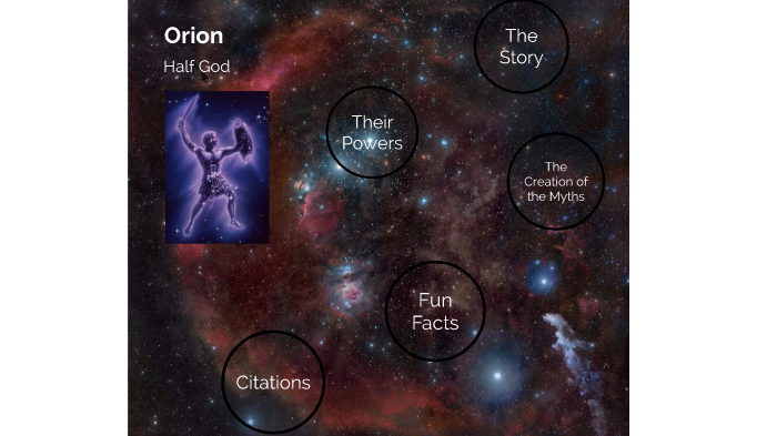 Orion: Greek Mythology by Cole Rouse on Prezi
