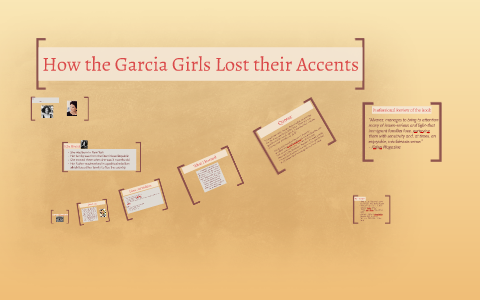 How the Garcia Girls Lost their Accents by Maddi Pritchard on Prezi