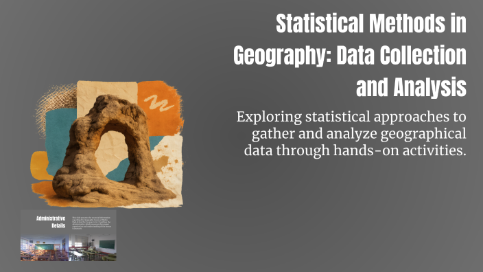 Statistical Methods in Geography: Data Collection and Analysis by ...