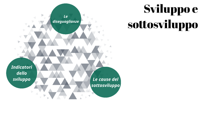 Sviluppo e sottosviluppo by Pasquale Tarantino on Prezi