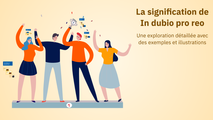 La signification de In dubio pro reo by Yasmina Ayach on Prezi