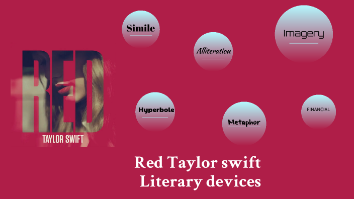 Literary devices, Red Taylor Swift by Leya Ashmar on Prezi