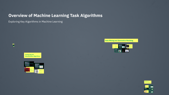 Overview of Machine Learning Task Algorithms by Dana Shaukenova on Prezi