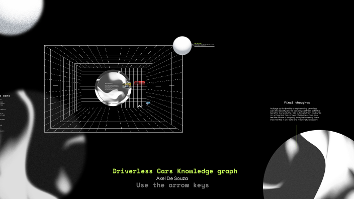 Driverless Cars Knowledge Graph by Axel De Souza on Prezi