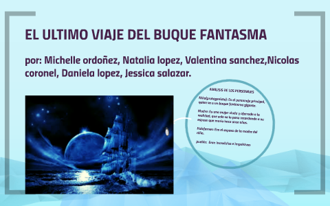 EL ULTIMO VIAJE DEL BUQUE FANTASMA by michelle ordoñez on Prezi