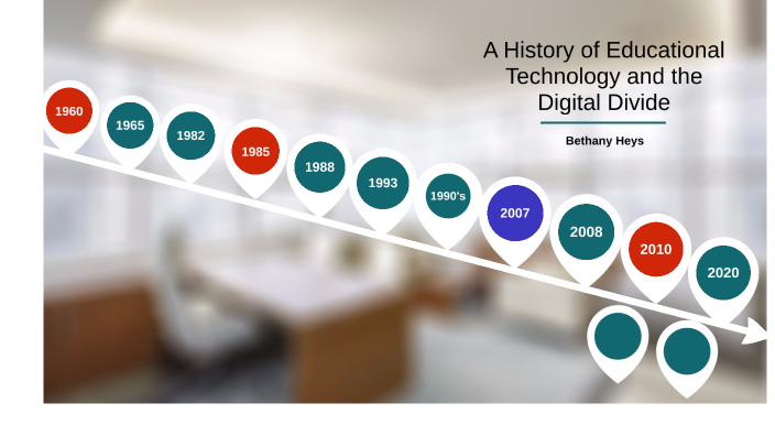 A History of Educational Technology and the Digital Divide by Bethany ...