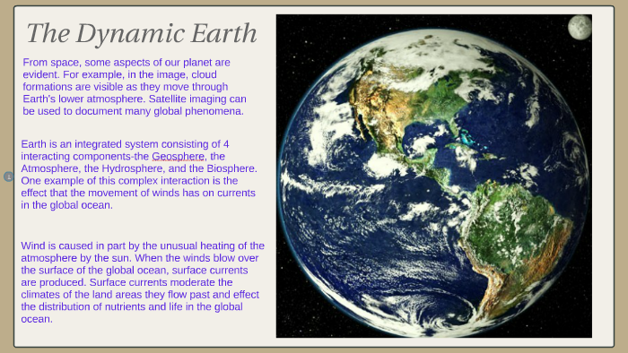 Chapter 3.1 The Dynamic Earth by Jennifer Jennings on Prezi