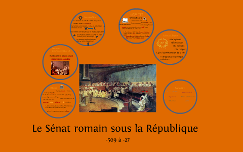 Le Sénat romain sous la République by soycat Fine