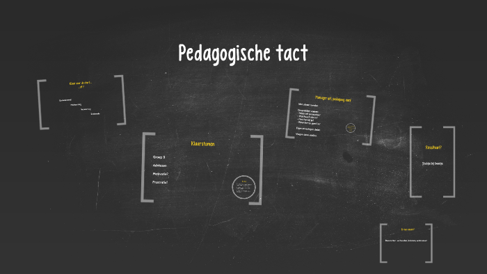 Pedagogische tact by Ilse Engels on Prezi
