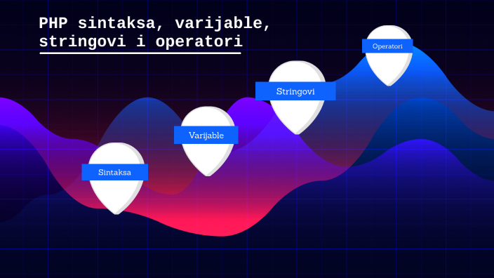 PHP sintaksa, varijable, stringovi i operatori by Sven Obranić on Prezi