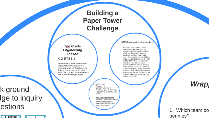 Building a Paper Tower Challenge by on Prezi