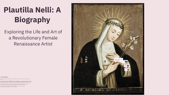 Plautilla Nelli: A Biography by Ethan Cano on Prezi