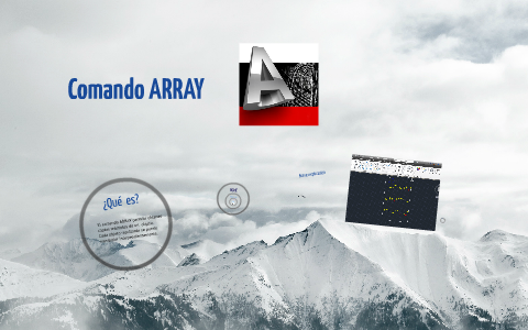 Comando ARRAY by on Prezi