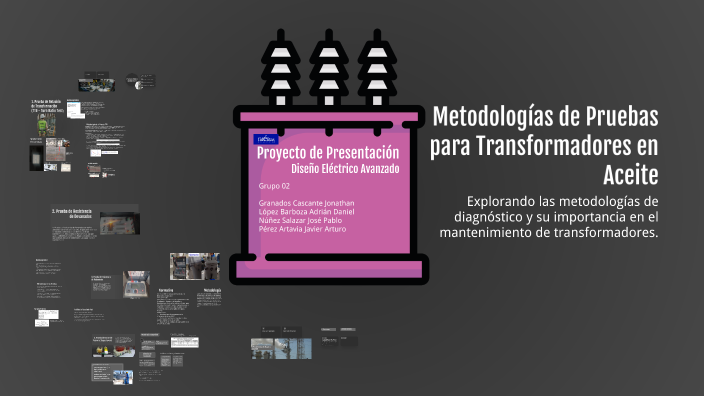 Metodologías de Pruebas para Transformadores en Aceite by Jonathan ...