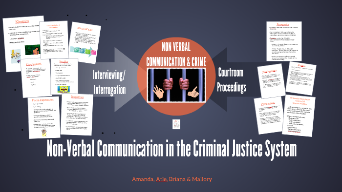 Non-Verbal Communication in the Criminal Justice System by Atle Walter ...