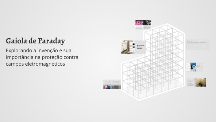 Gaiola de Faraday by Ester Patriolino on Prezi