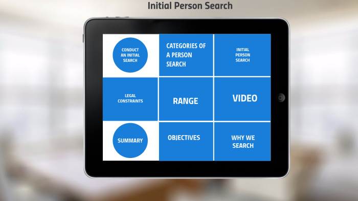 Initial Person Search by Chris Ashcroft on Prezi
