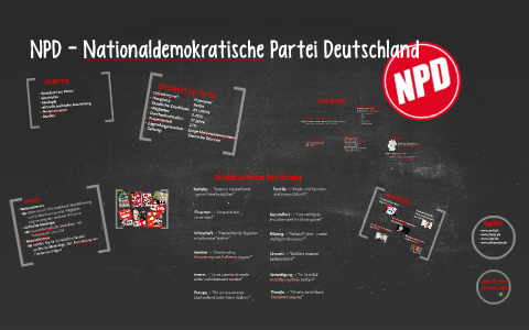NPD - Nationaldemokratische Partei Deutschland by Rica Siegling on Prezi