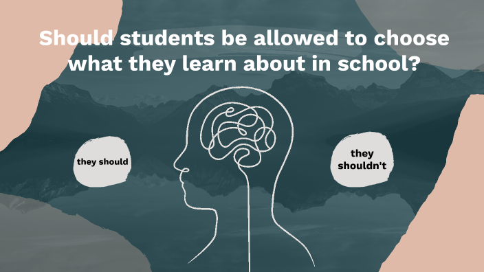 Should students be allowed to choose what they learn about in school ...