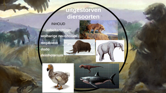uitgestorven diersoorten by Jules Hoste on Prezi