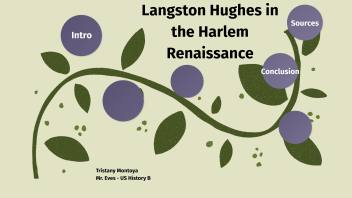 Langston Hughes in the Harlem Renaissance by Tristany Montoya on Prezi