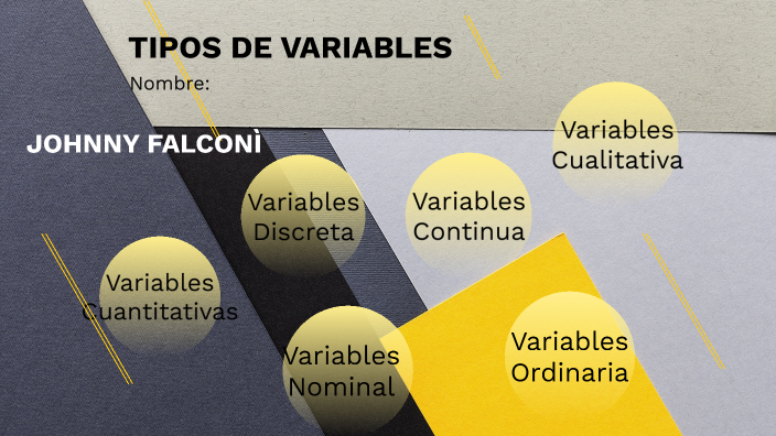 Tipos de Variables by Johnny _bsc on Prezi