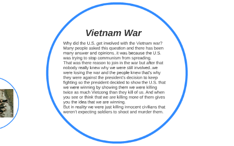 Why did the U.S. get involved with the Vietnam war? Many peo by Rodolfo ...