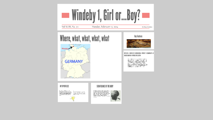 Windeby 1, Girl or...Boy? by Daisy Gerdelan on Prezi