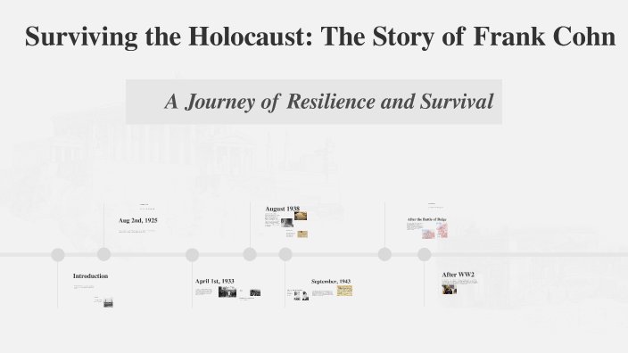 The Story of Frank Cohn by Sravya Doppalapudi on Prezi