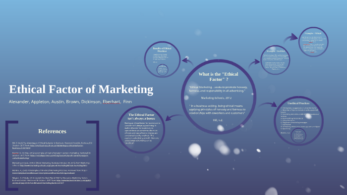 Ethical Factors of Marketing by Alyssa Finn on Prezi