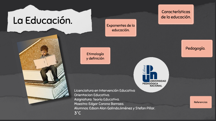 La educación. Edson Galindo. by Carla Navarrete on Prezi