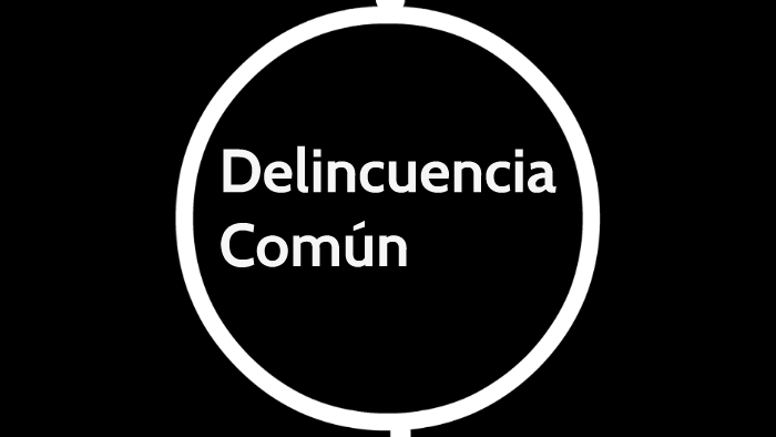 Delincuencia Común by Didier steven Gutierrez Lopez on Prezi