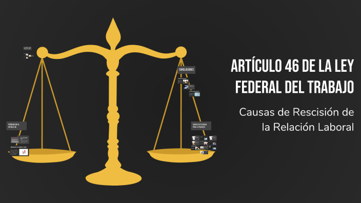Artículo 46 de la Ley Federal del Trabajo by MARITZA MONTSERRAT LOPEZ ...