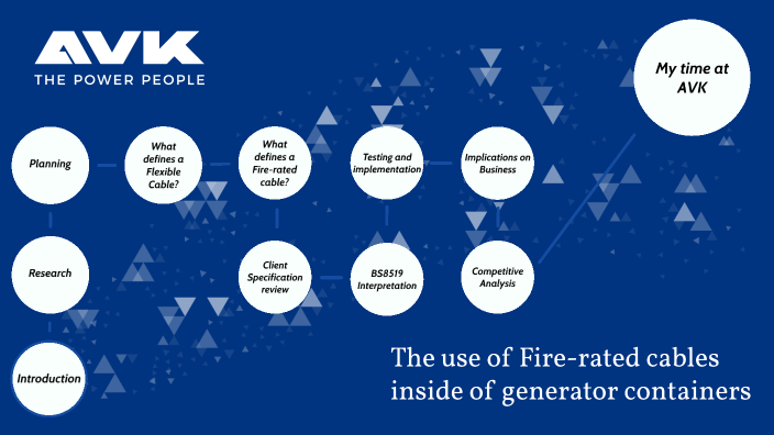 The use of Fire-rated cables inside Life-Safety Generator Containers by ...