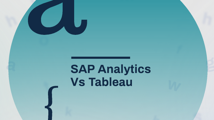 SAP ANALYTICS by Pranesh Raja on Prezi