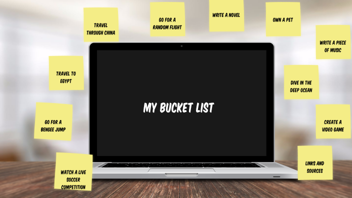 My Bucket list by Billy Shek on Prezi