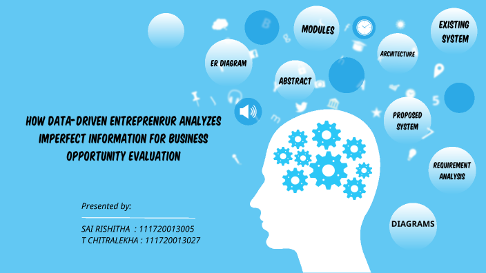 HOW DATA-DRIVEN ENTREPRENRUR ANALYZES IMPERFECT INFORMATION FOR ...