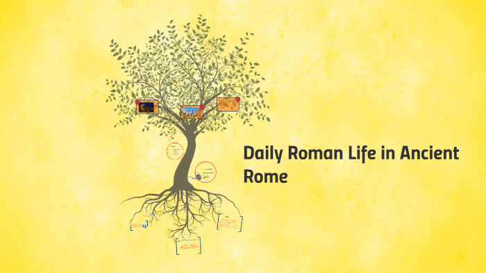 Daily Roman Life in Ancient Rome by sanai dempsey