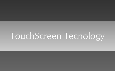TouchScreen Timeline by Ryan