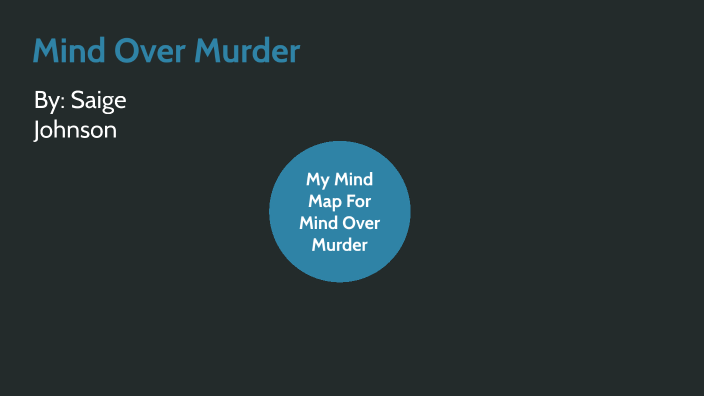 Mind Over Murder by Saige Johnson on Prezi