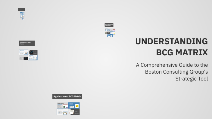 UNDERSTANDING BCG MATRIX by kanak garg on Prezi