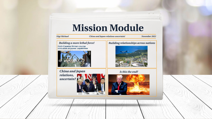 Mission Module presentation by Matt Michael on Prezi